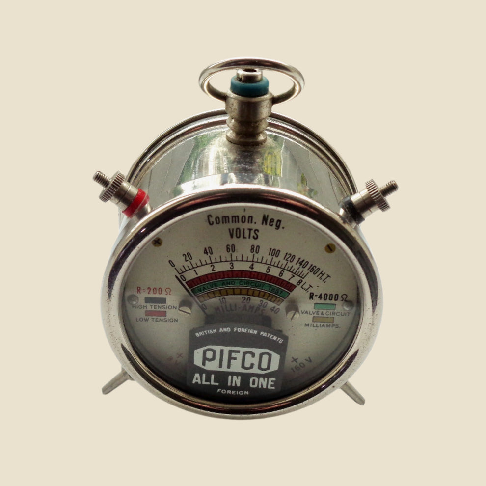 1930s Pifco All In One Pocket Meter Voltmeter Ammeter – Mullard ...