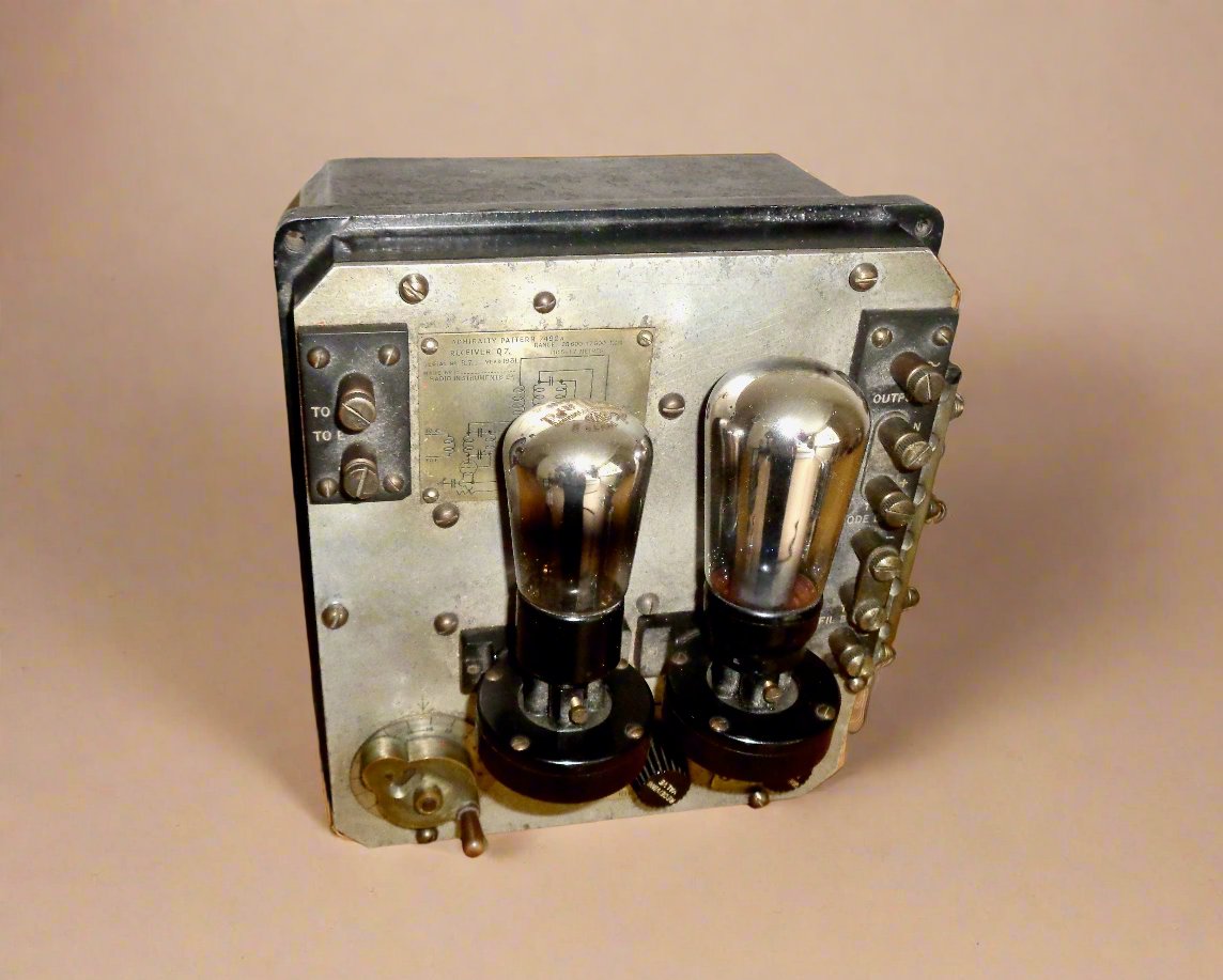 1931 Royal Navy Radio HF Receiver Q7 Admiralty Pattern 7492A Made By R ...