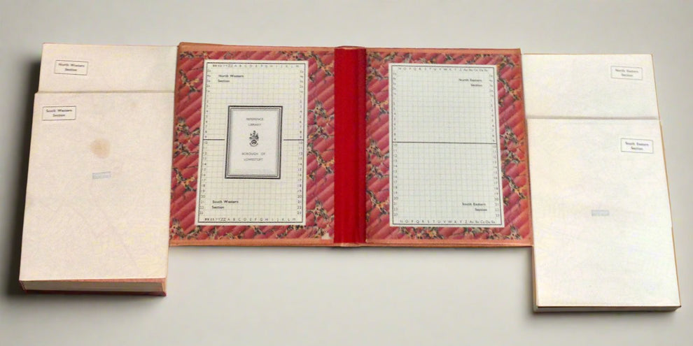 1939 Kelly's Post Office Directory Map Of London With Four Maps ...