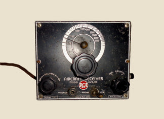 1940s WW2 RCA Aircraft Receiver Model AVR-20 Used By Military Spotter ...