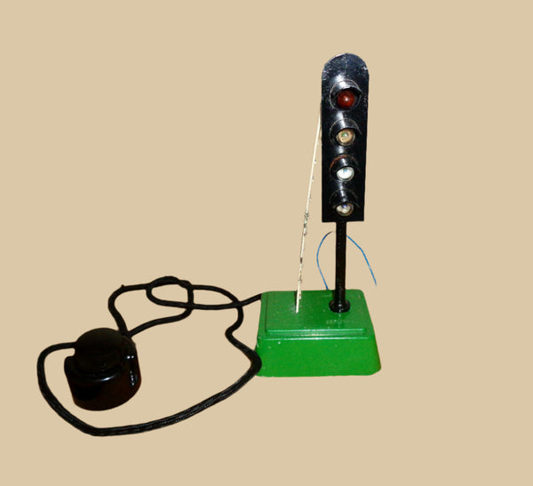 1950s British SEL Metal Battery Operated Railway Signal Light Toy Mode ...