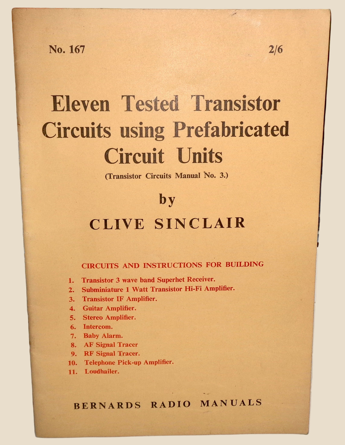 1960 Transistor Circuits Manual No.3 By Clive Sinclair – Mullard Antiques and Collectibles