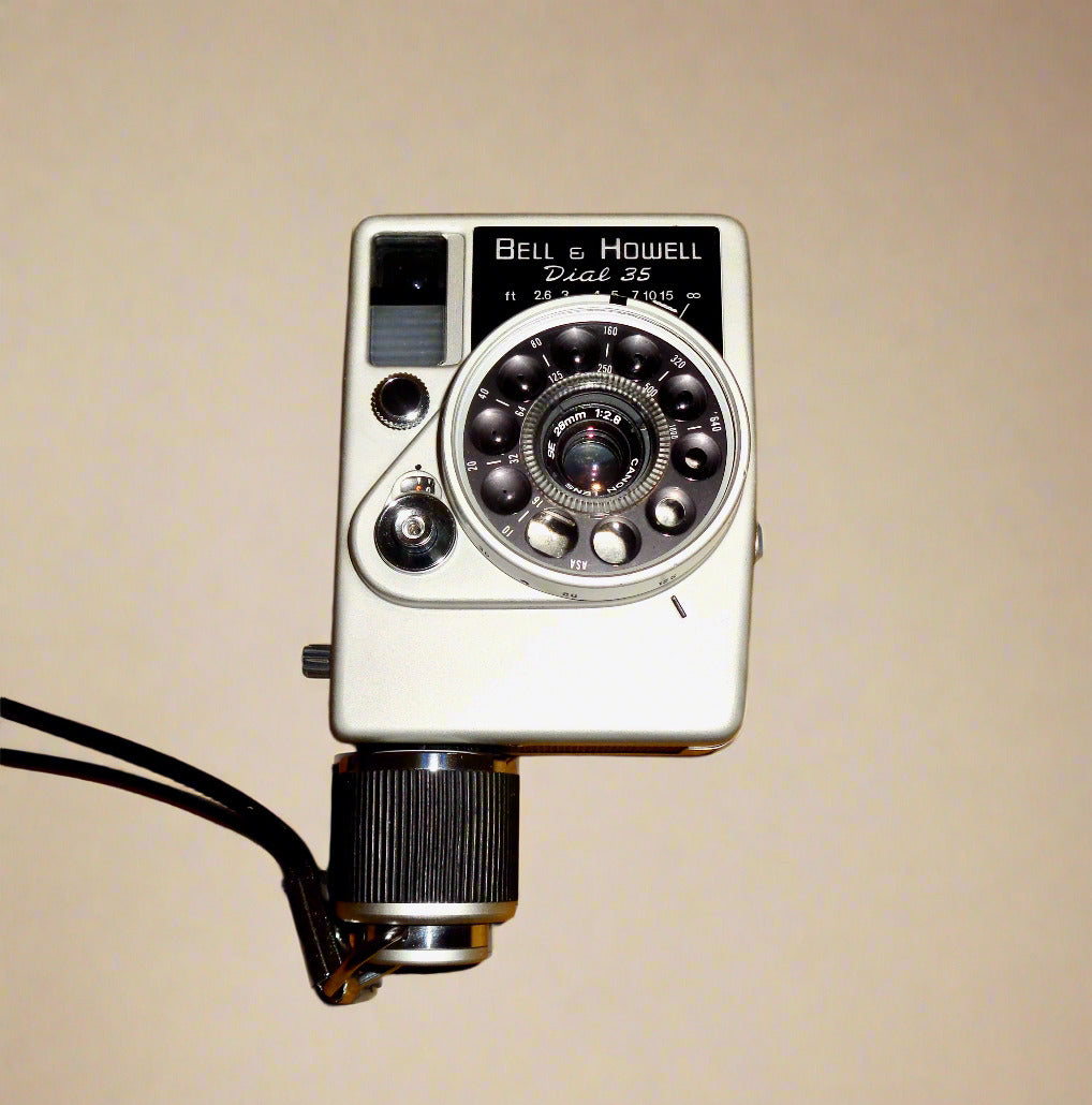 1960s Bell And Howell Dial 35 Half-Frame Film Camera With Inbuilt Cano ...
