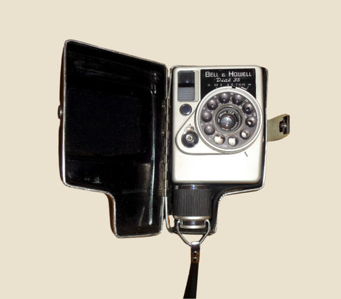 1960s Bell And Howell Dial 35 Half-Frame Film Camera With Inbuilt Cano ...