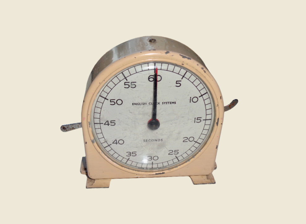 1960s English Clock Systems Smiths Clockwork Darkroom Clock / Timer – Mullard Antiques and ...