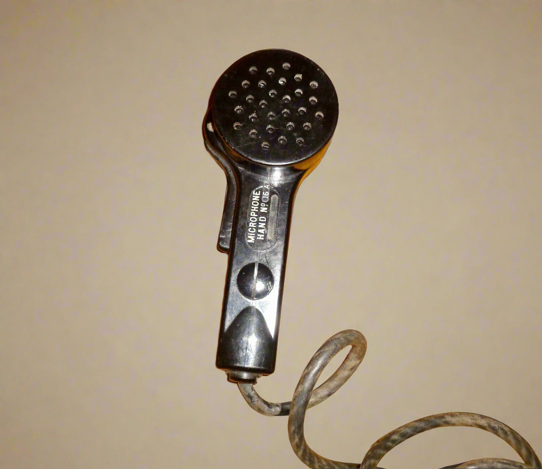 1960s Military Type 16A Bakelite Microphone Hand Set – Mullard Antiques ...