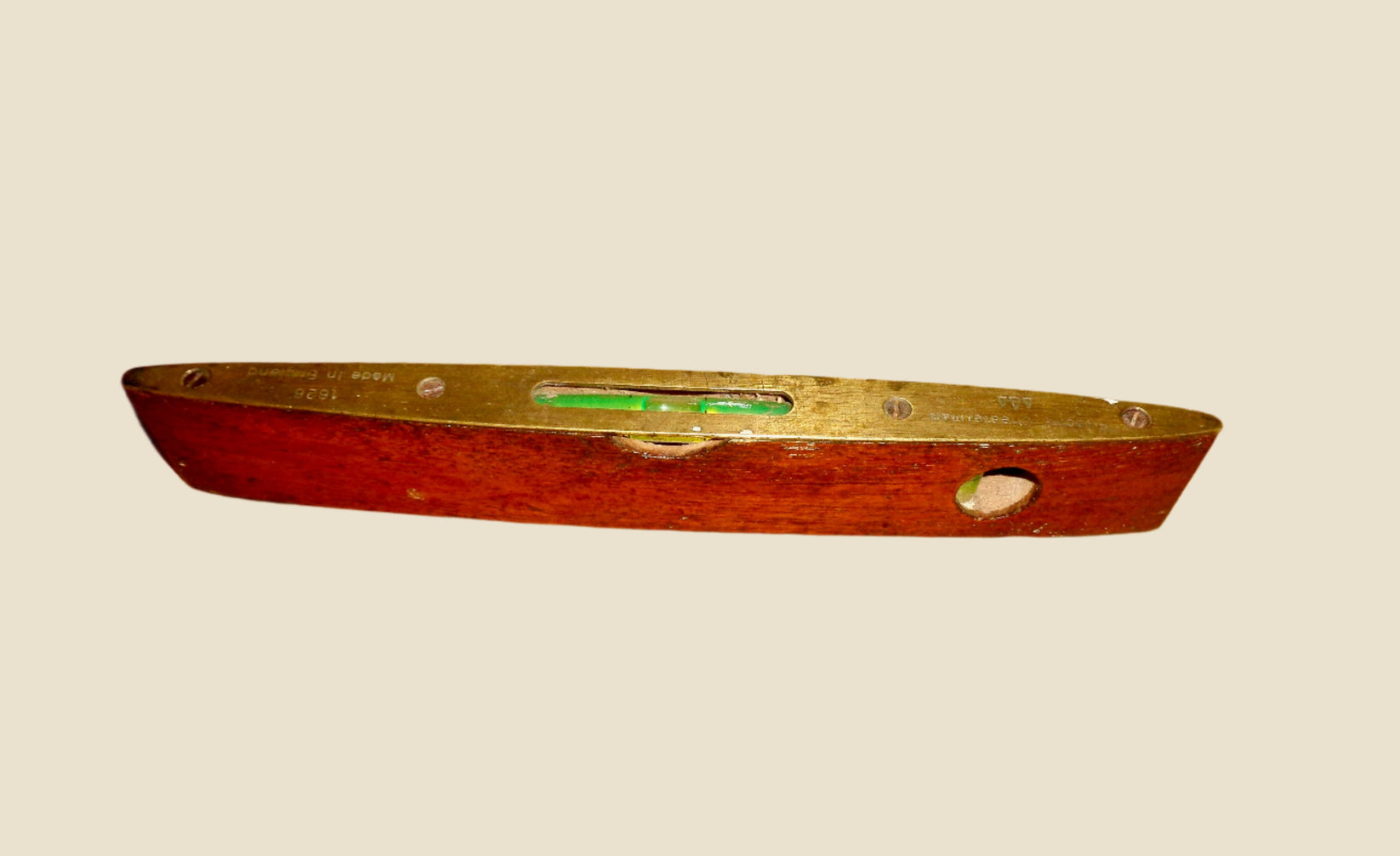 1960s Rabone Chesterman 1626 Wood & Brass 9 Inch Spirit Level – Mullard ...