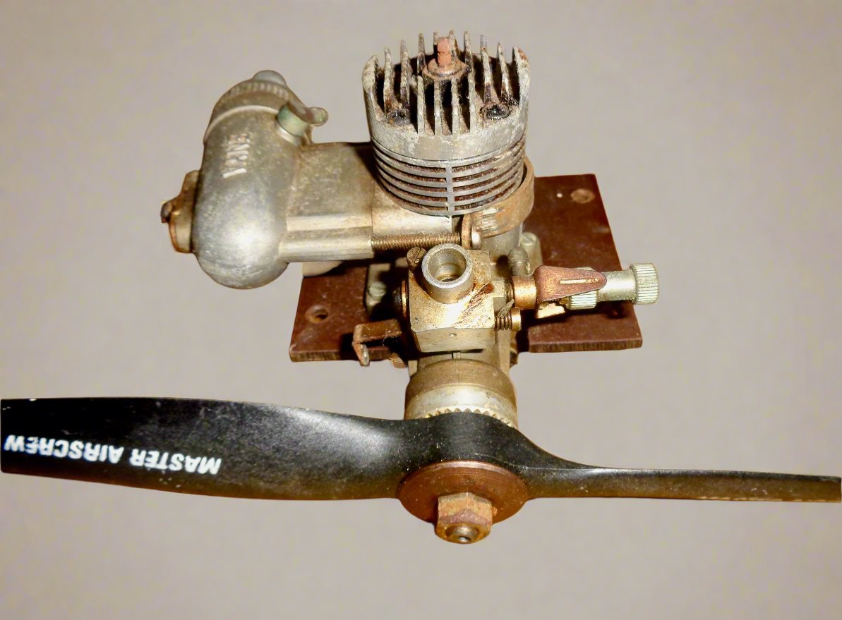 1970s Enya Model 4005 19V Engine For Model Aircraft With Master Airscr ...