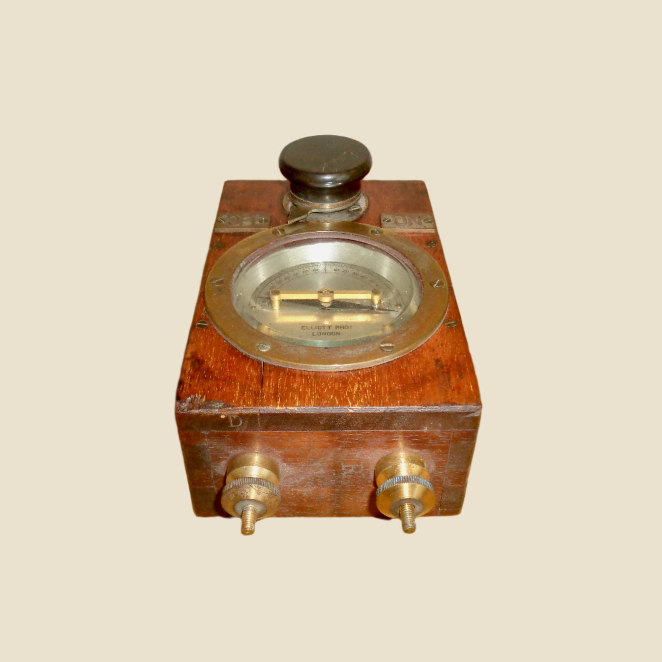Antique Elliott Brothers Galvanometer Telegraph Lineman's Detector In ...