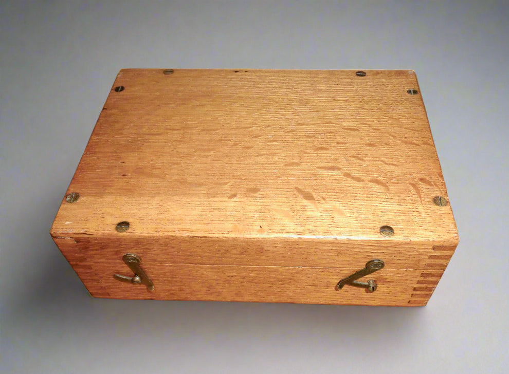 Antique Wood Rectangular Pencil Box – Mullard Antiques and Collectibles