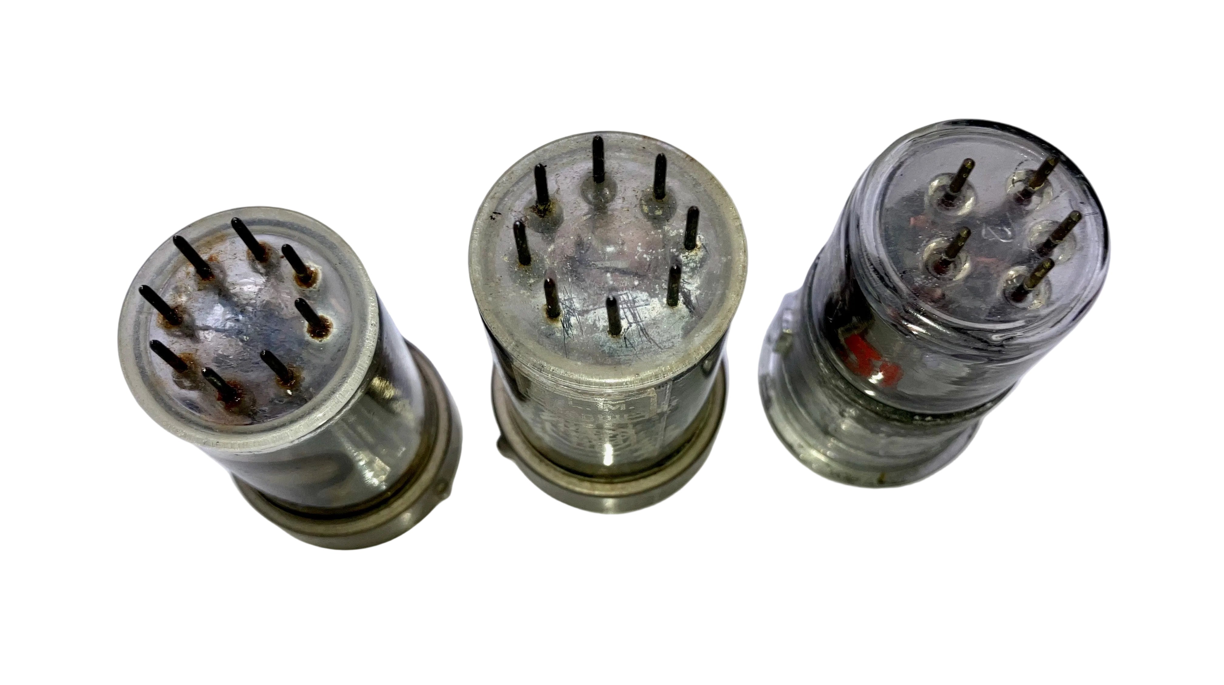 Collection of Three WW2 Wehrmacht Eigentum German Thermionic Valves ...