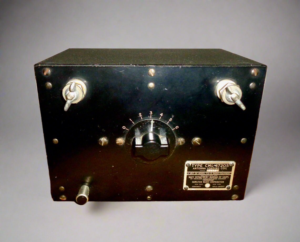 Collins TCS13 US Navy Radio Antenna Loading Coil Type CML 47205 ...