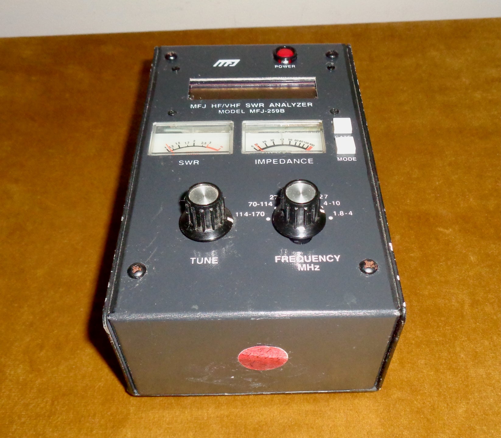MFJ-259B HF/VHF SWR Analyzer – Mullard Antiques and Collectibles