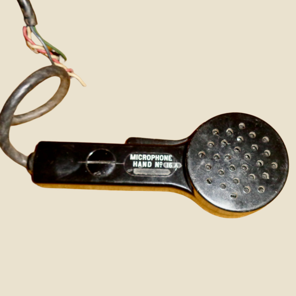 1960s Military Type 16A Bakelite Microphone Hand Set – Mullard Antiques ...