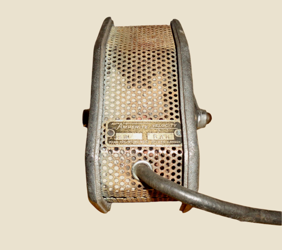 1940s Amperite Velocity RAH Ribbon Microphone Made For McMurdo London ...