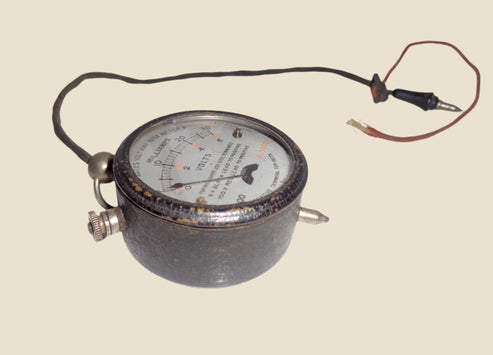 Vintage 1930s Wates 6V & 150V Voltmeter and 0-30 MilliAmp Test Meter ...