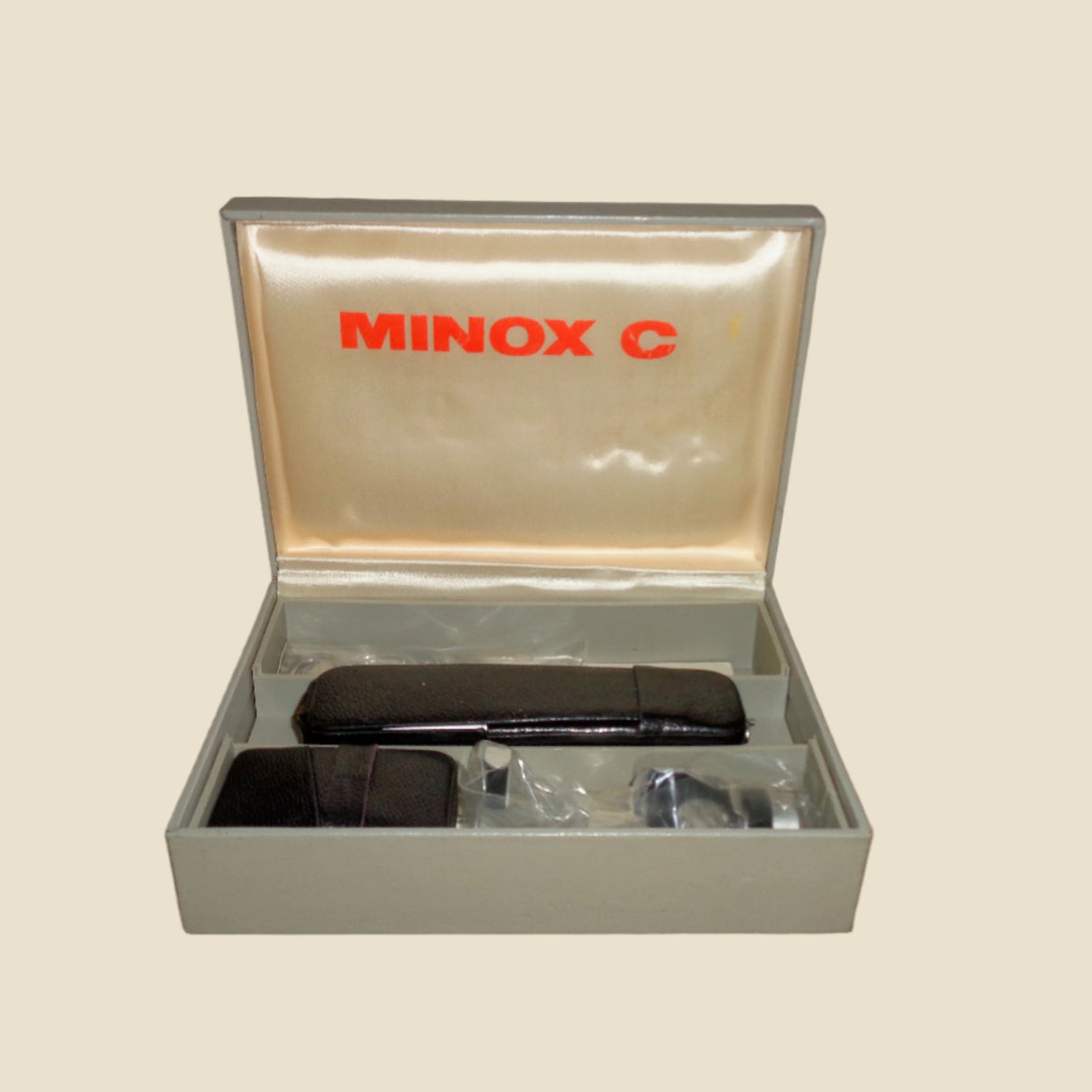 1972 Minox C Subminiature / Spy Camera In Chrome With Original Box, Ca ...