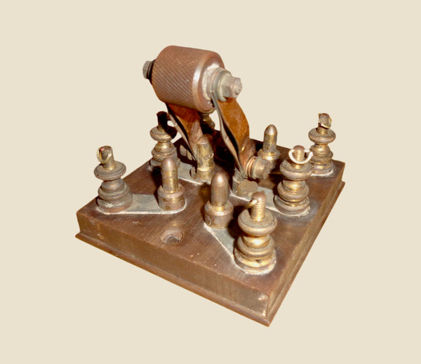 WW1 Royal Navy 2-Pole Knife / Aerial Switch Pattern 1549 As Used In A ...