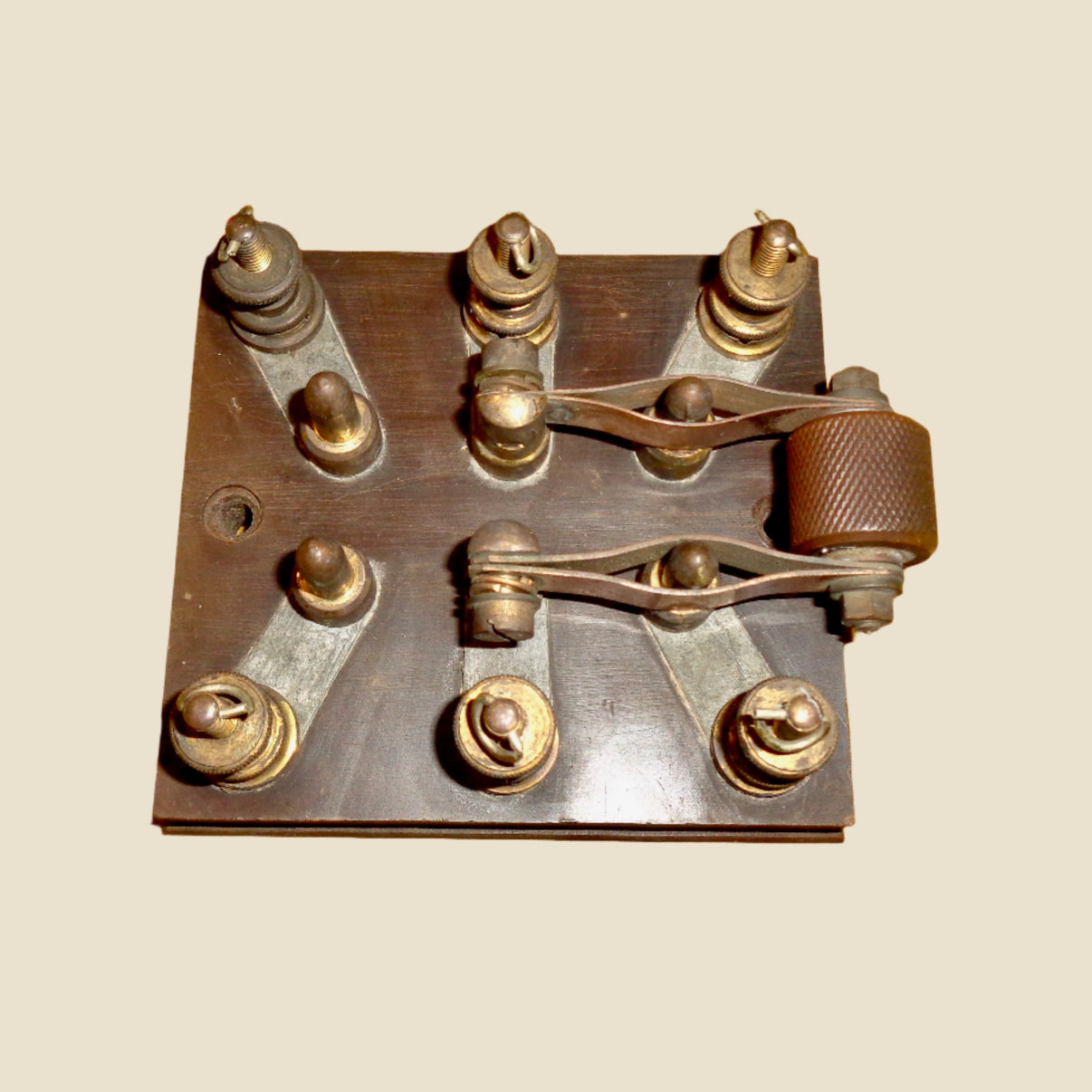 WW1 Royal Navy 2-Pole Knife / Aerial Switch Pattern 1549 As Used In A ...