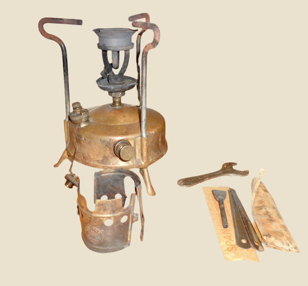 Vintage Primus No.210 Portable Paraffin Picnic / Camping Stove In Its ...