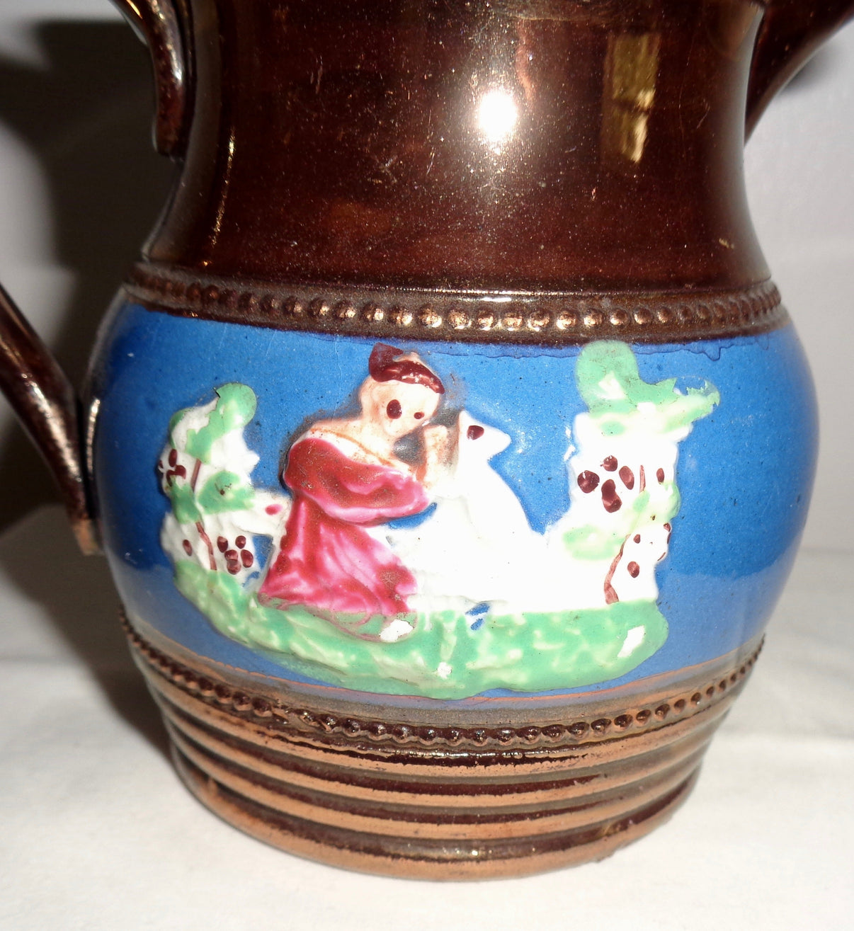 Antique Copper Lustreware Milk Jug – Mullard Antiques and Collectibles