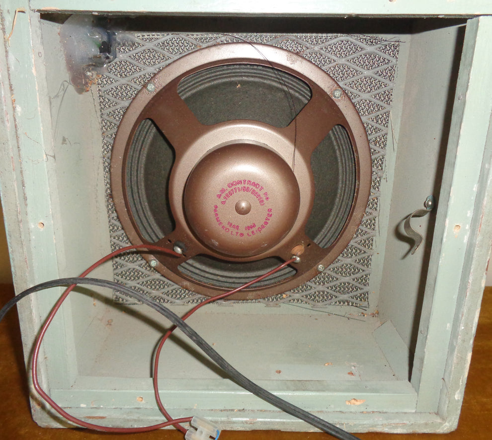 1963 Parmeko RAF Radio Loudspeaker Made For The Air Ministry – Mullard ...
