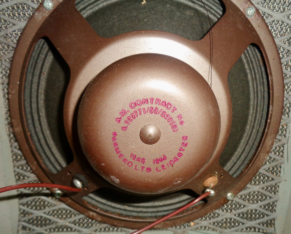 1963 Parmeko RAF Radio Loudspeaker Made For The Air Ministry – Mullard ...