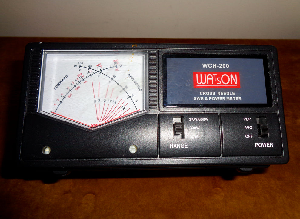 Watson WCN200 Cross Needle SWR and Power Meter – Mullard Antiques and ...