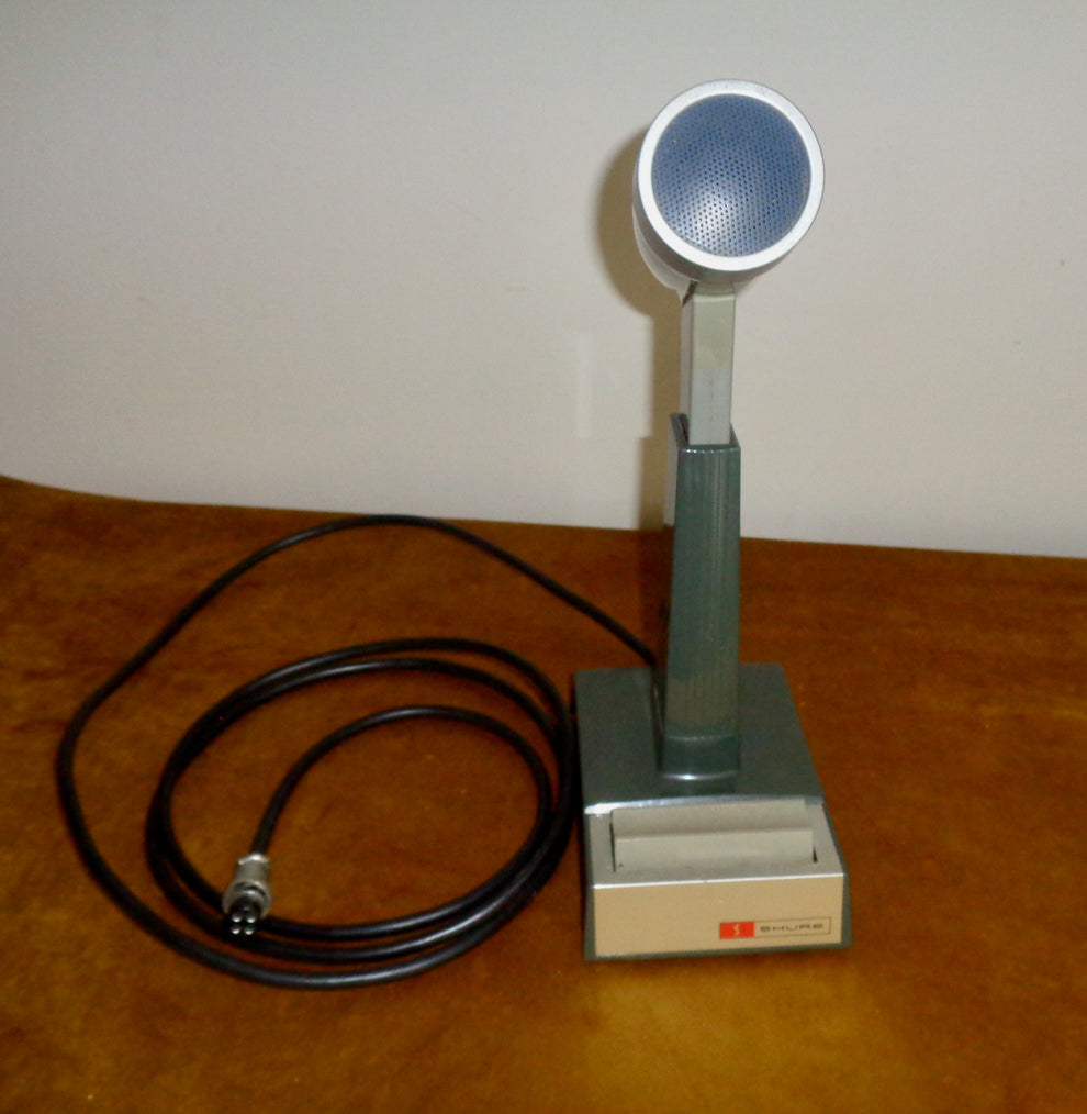 Shure Controlled Magnetic Microphone Model 444 – Mullard Antiques and ...