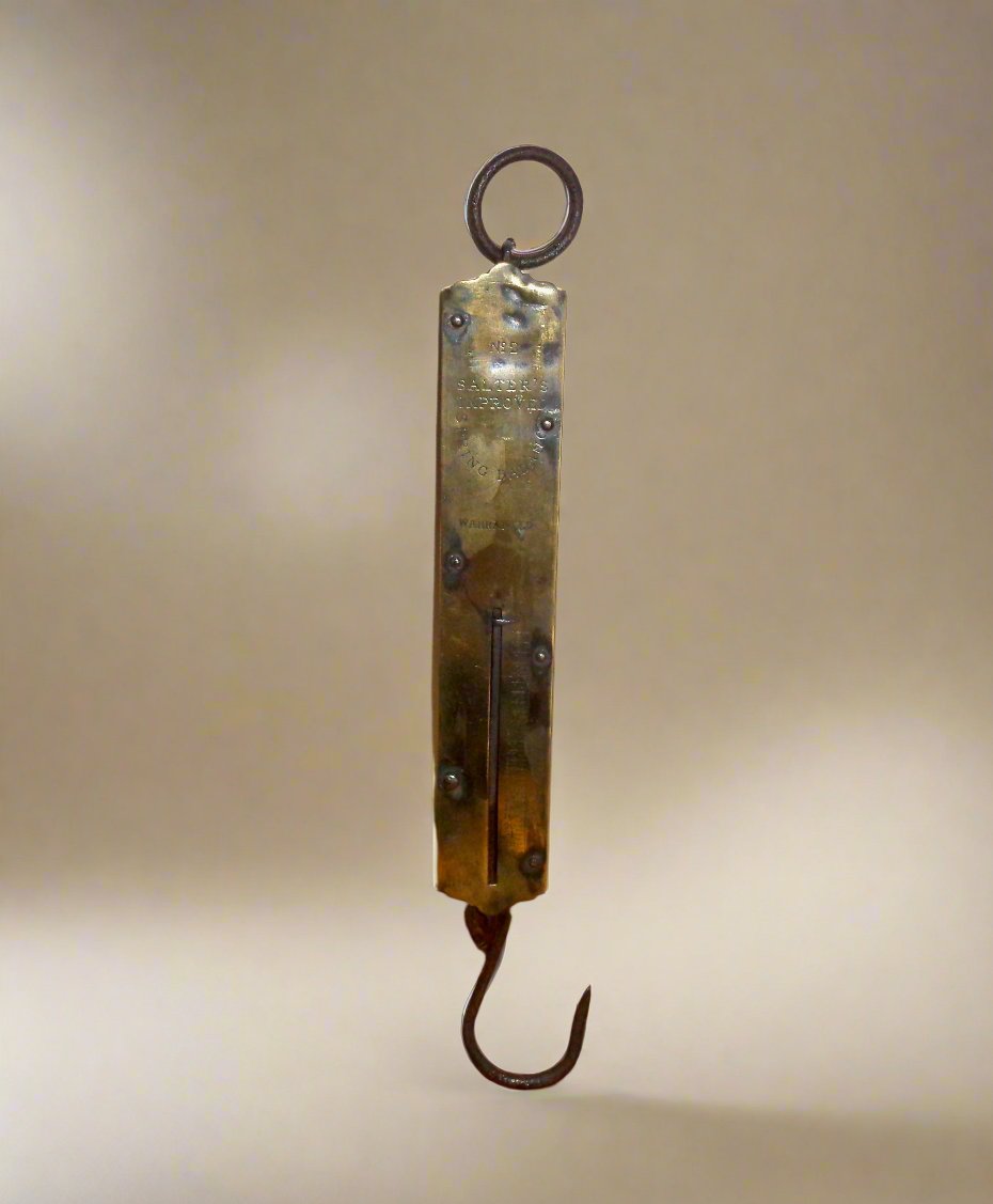 Antique Salter Spring Balance No.2 25 lbs Weight – Mullard Antiques and ...