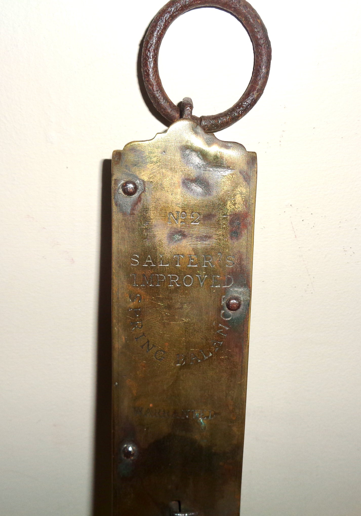 Antique Salter Spring Balance No.2 25 lbs Weight – Mullard Antiques and ...