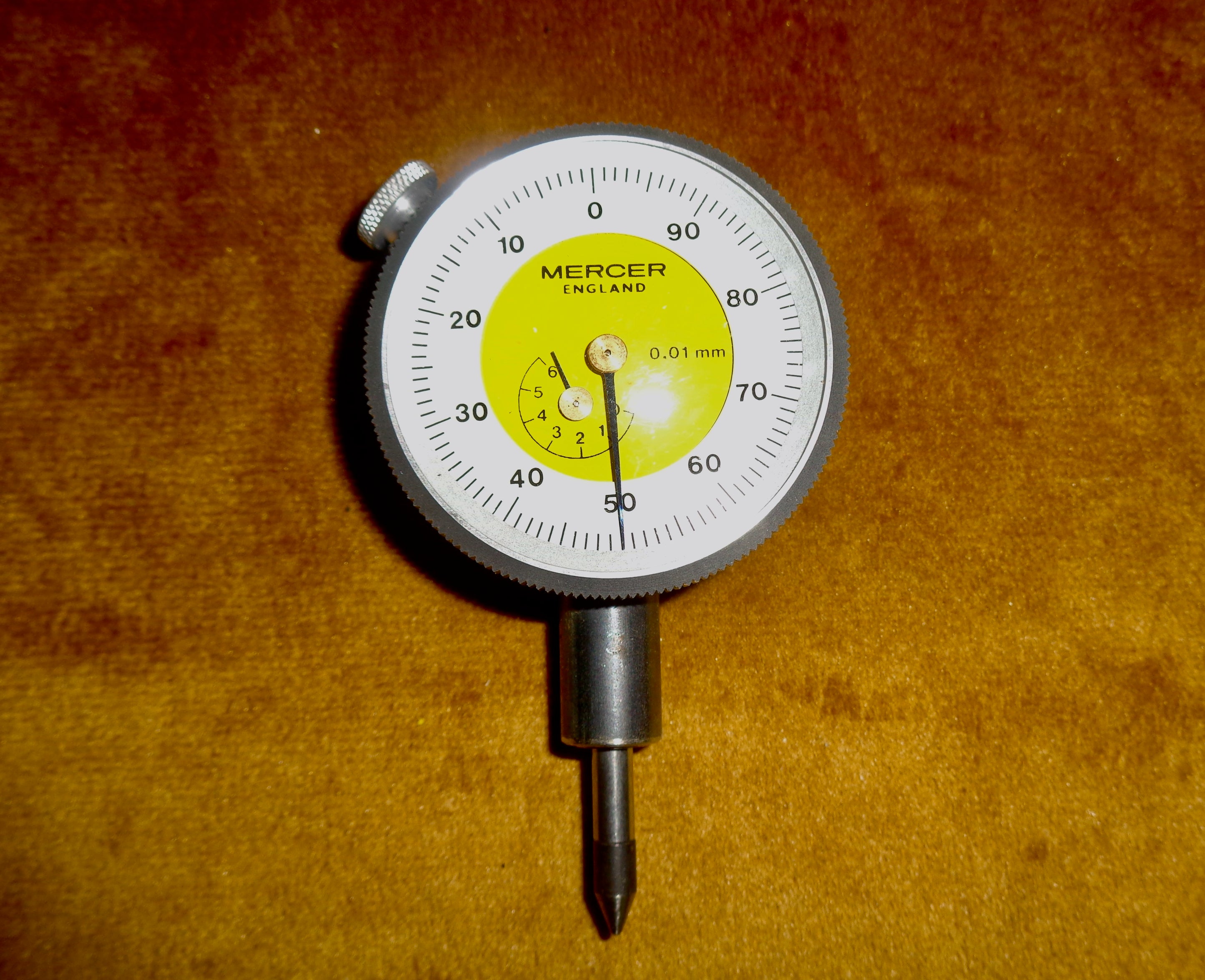 Analogue Mercer Dial Gauge Indicator 0.01mm – Mullard Antiques and ...