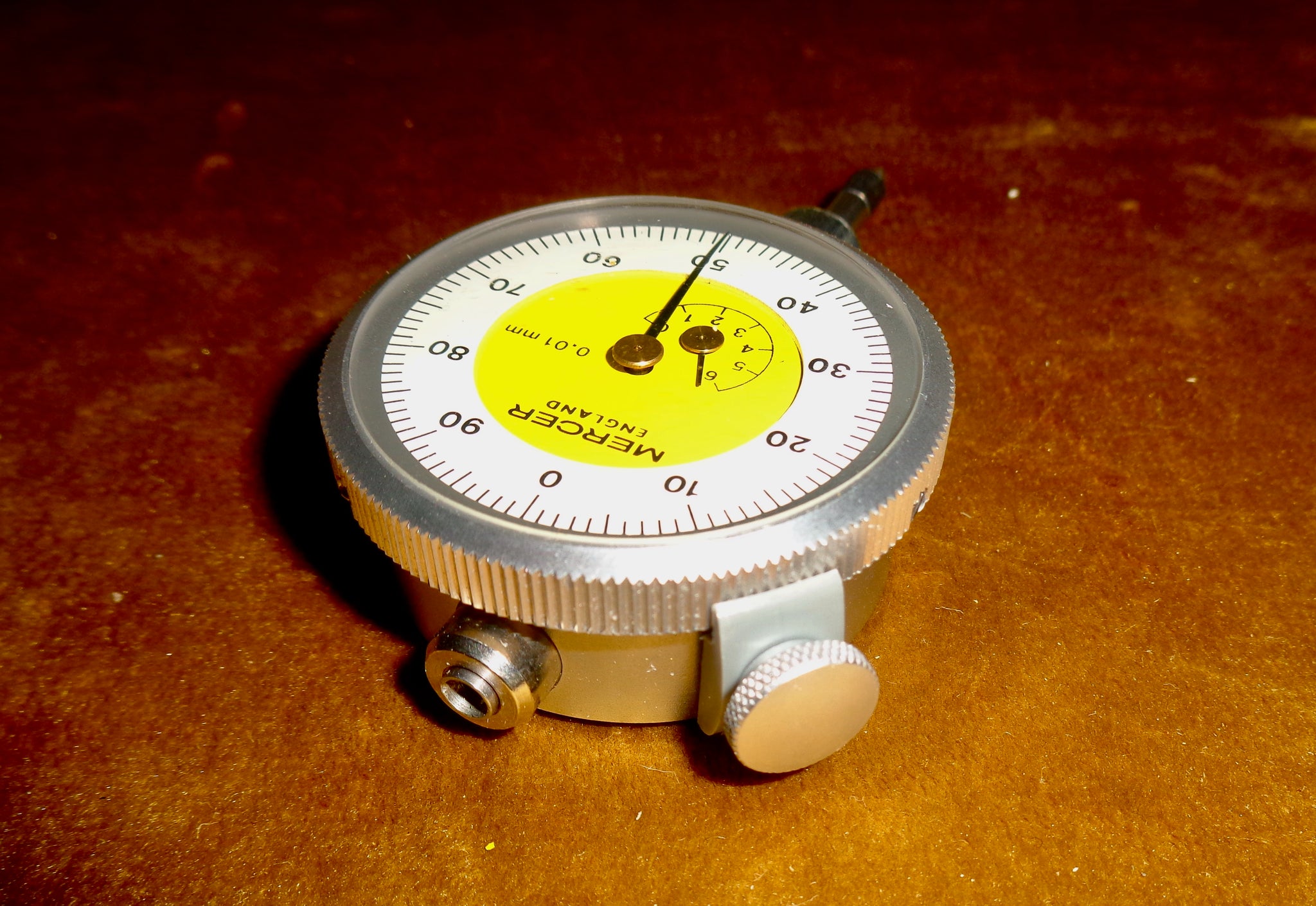 Analogue Mercer Dial Gauge Indicator 0.01mm – Mullard Antiques and ...