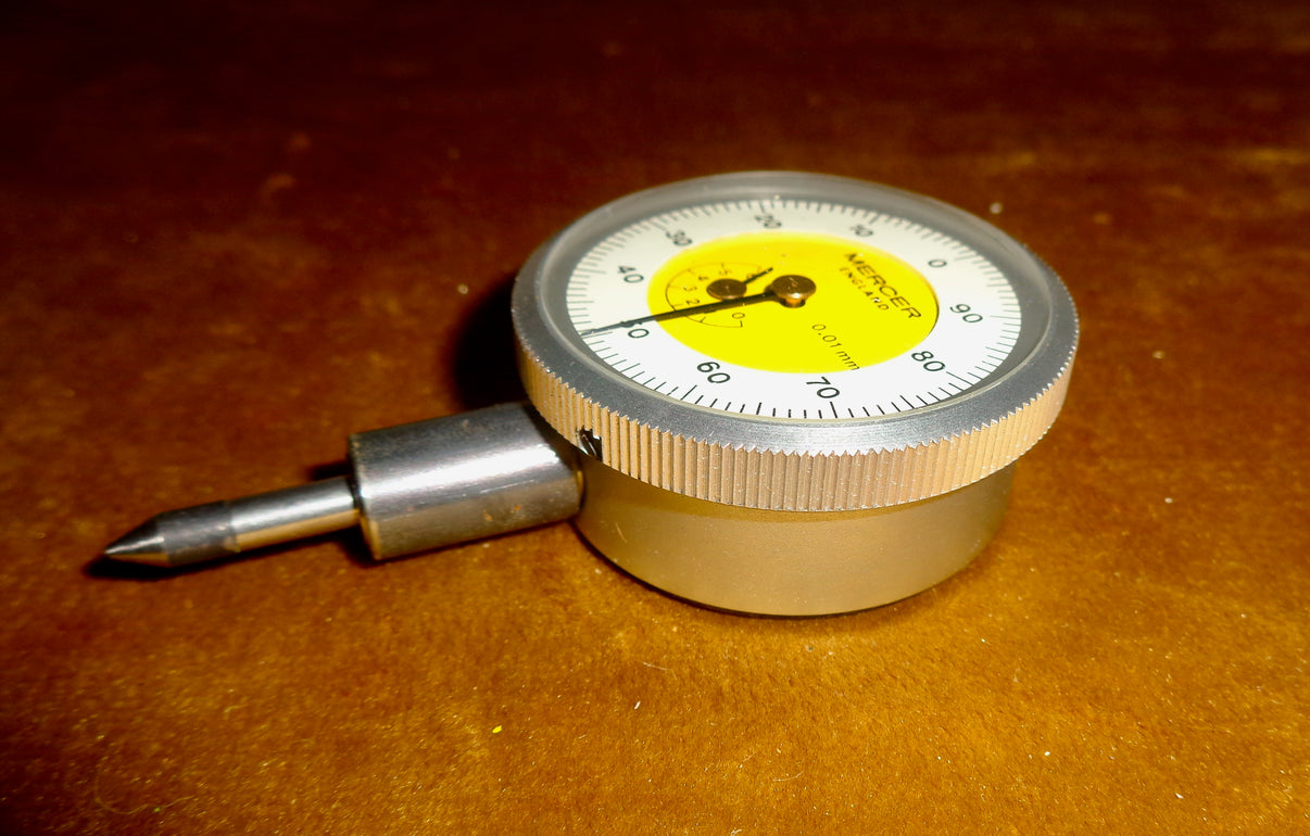 Analogue Mercer Dial Gauge Indicator 0.01mm – Mullard Antiques and ...