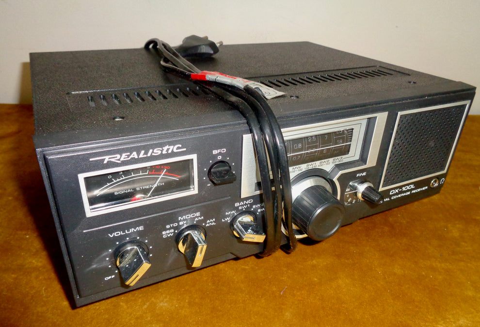 1980s Realistic DX 100L General Coverage Receiver New Old Stock ...