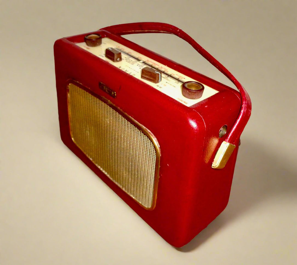1960s Dynatron Nomad TP11 Vintage Portable Transistor Radio – Mullard ...