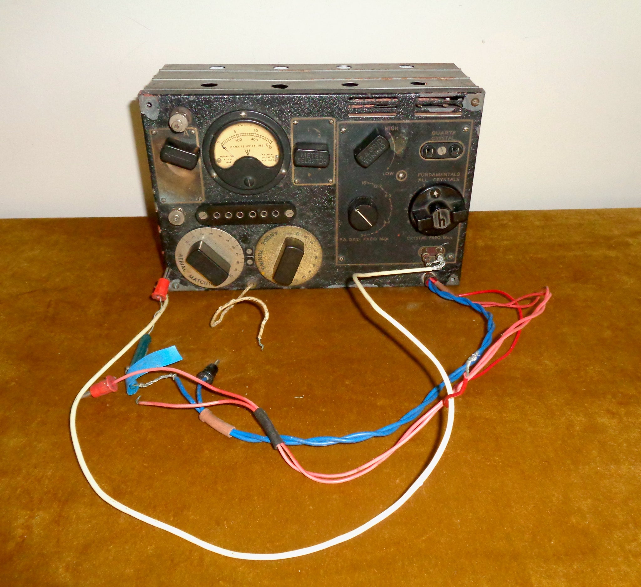 WW2 British B2 Type 3 Spy Radio Set Transmitter TX – Mullard Antiques ...
