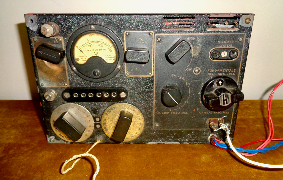 WW2 British B2 Type 3 Spy Radio Set Transmitter TX – Mullard Antiques ...