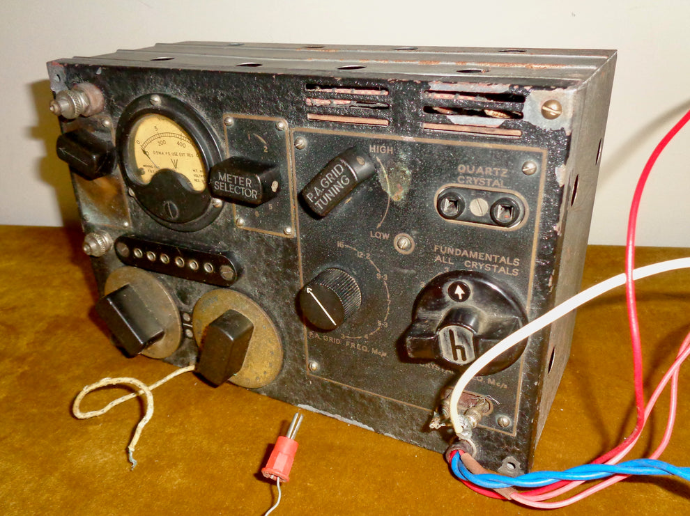 WW2 British B2 Type 3 Spy Radio Set Transmitter TX – Mullard Antiques ...