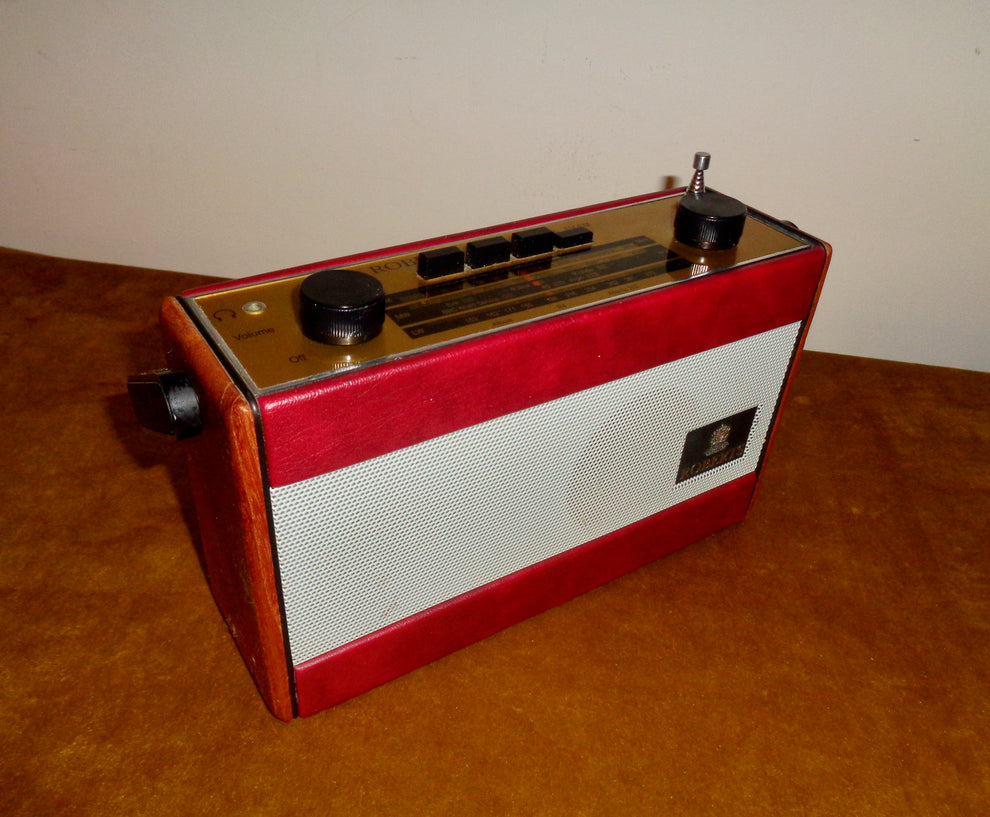 Vintage R757 Roberts Radio With Red Leatherette – Mullard Antiques and ...