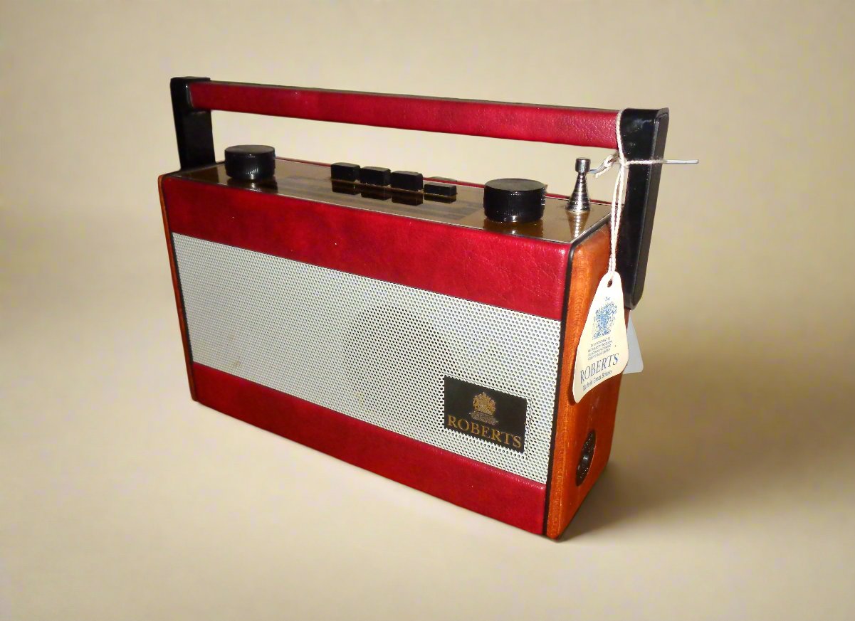 Vintage R757 Roberts Radio With Red Leatherette – Mullard Antiques and ...