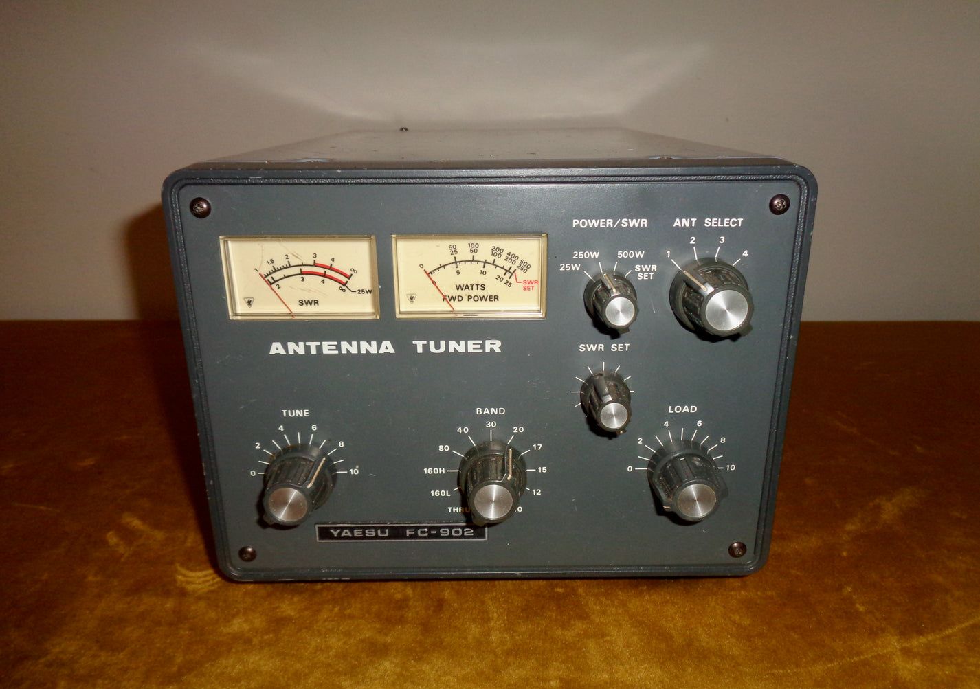Yaesu FC 902 Antenna Tuning Unit ATU / Wattmeter / SWR Meter – Mullard ...