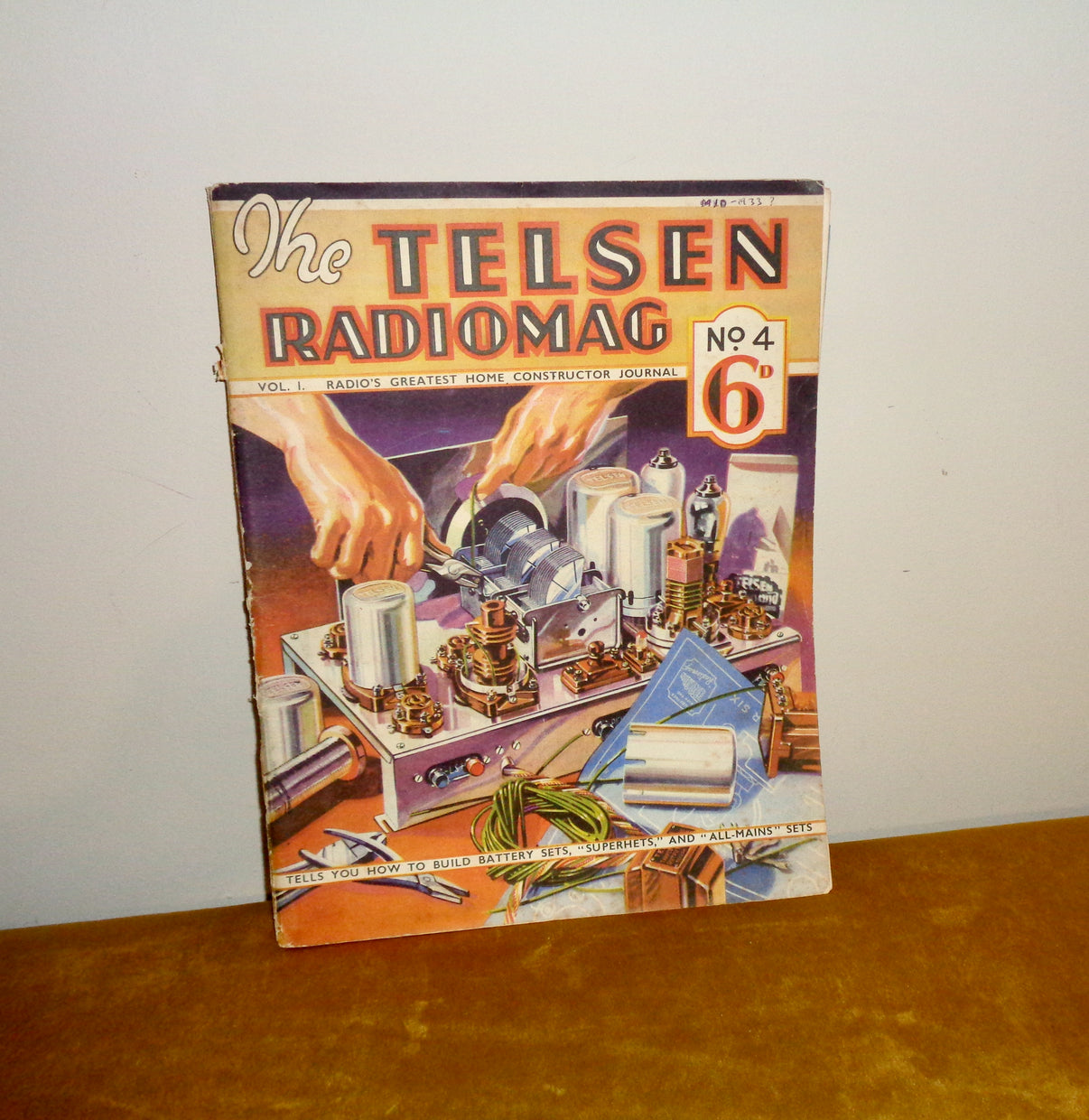 1933 The Telsen RadioMag Number 4 – Mullard Antiques and Collectibles