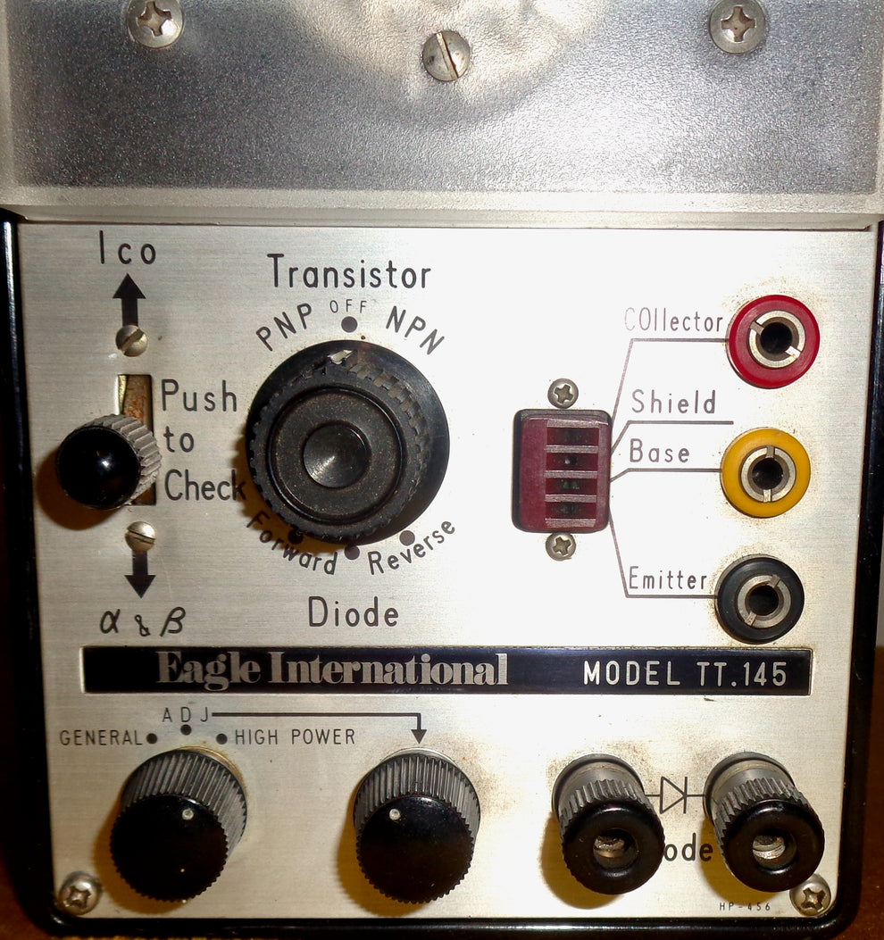 Eagle International Transistor / Diode Checker / Tester Model TT145 ...
