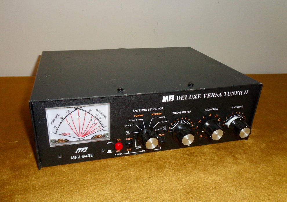 Pre-Owned MFJ 949E Deluxe Versa Tuner II 300 W 1.8-30MHz – Mullard ...