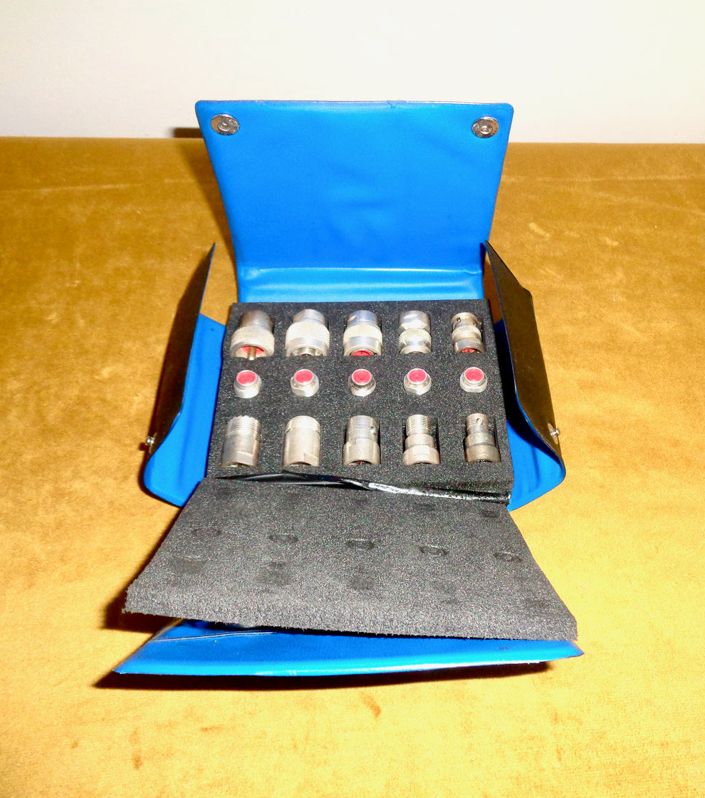 Greenpar RF Coaxial Connectors Interseries Adapter Kit In Its Case ...