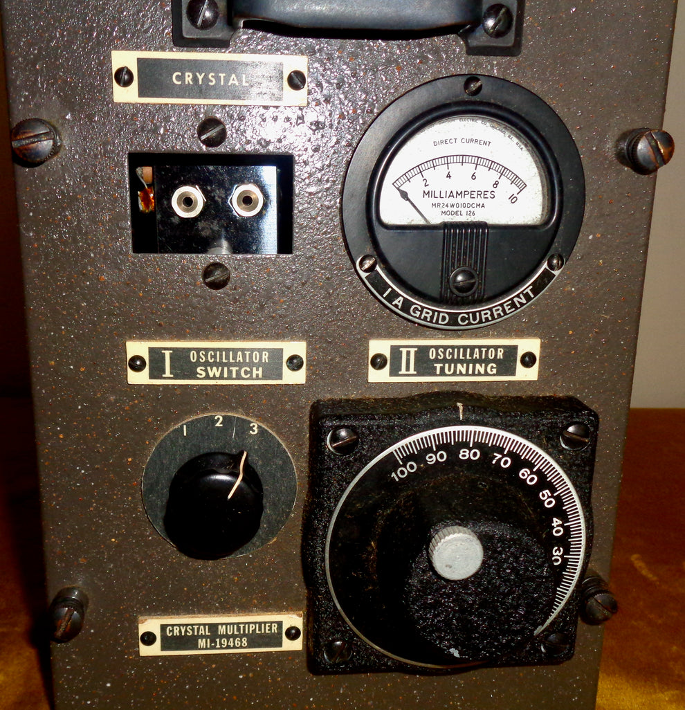 WW2 US Army Signal Corps Crystal Multiplier MI 19468 For An ET4336 Tra ...