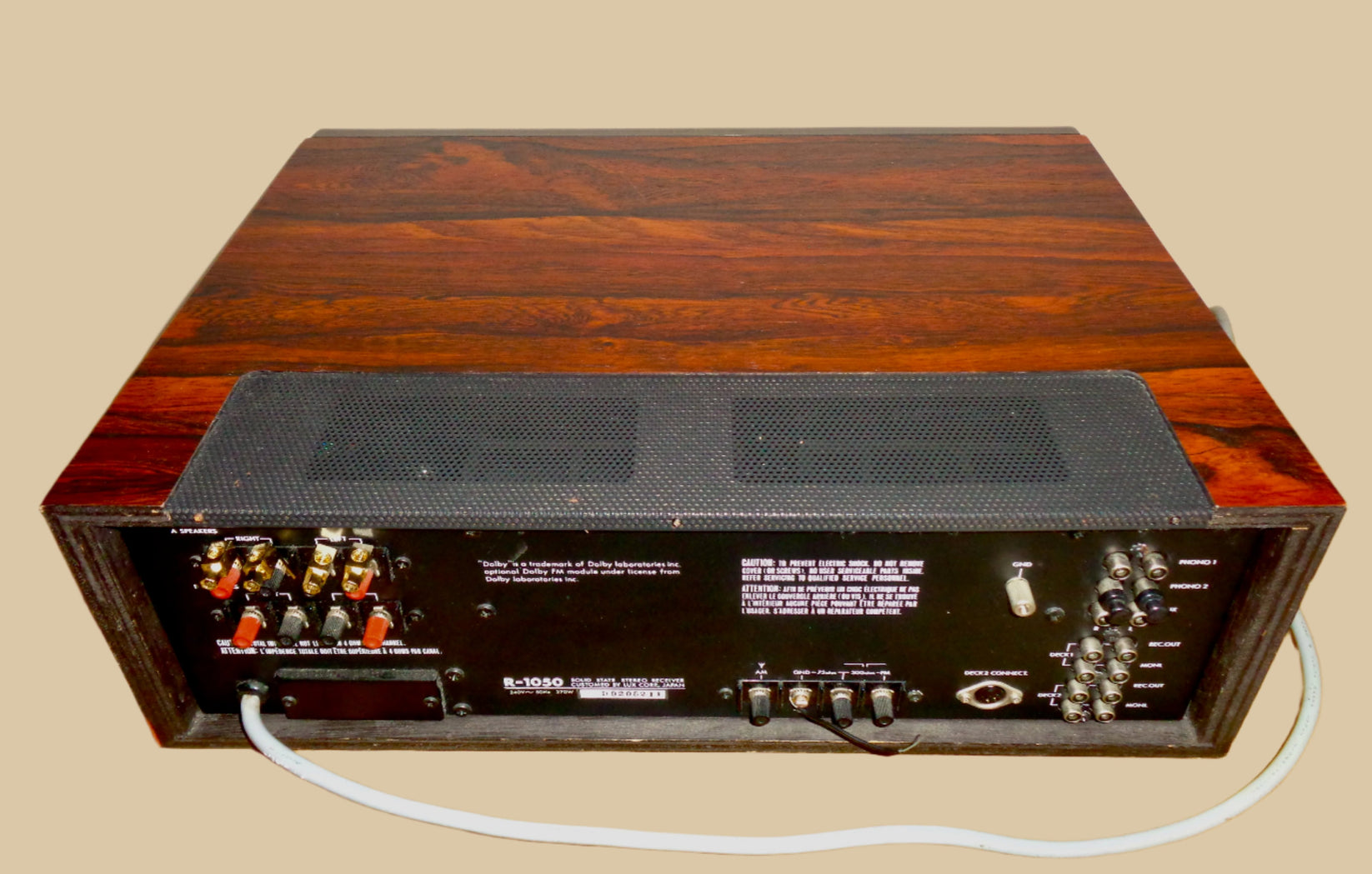 1970s Luxman R-1050 AM/FM Stereo High Fidelity Receiver – Mullard ...