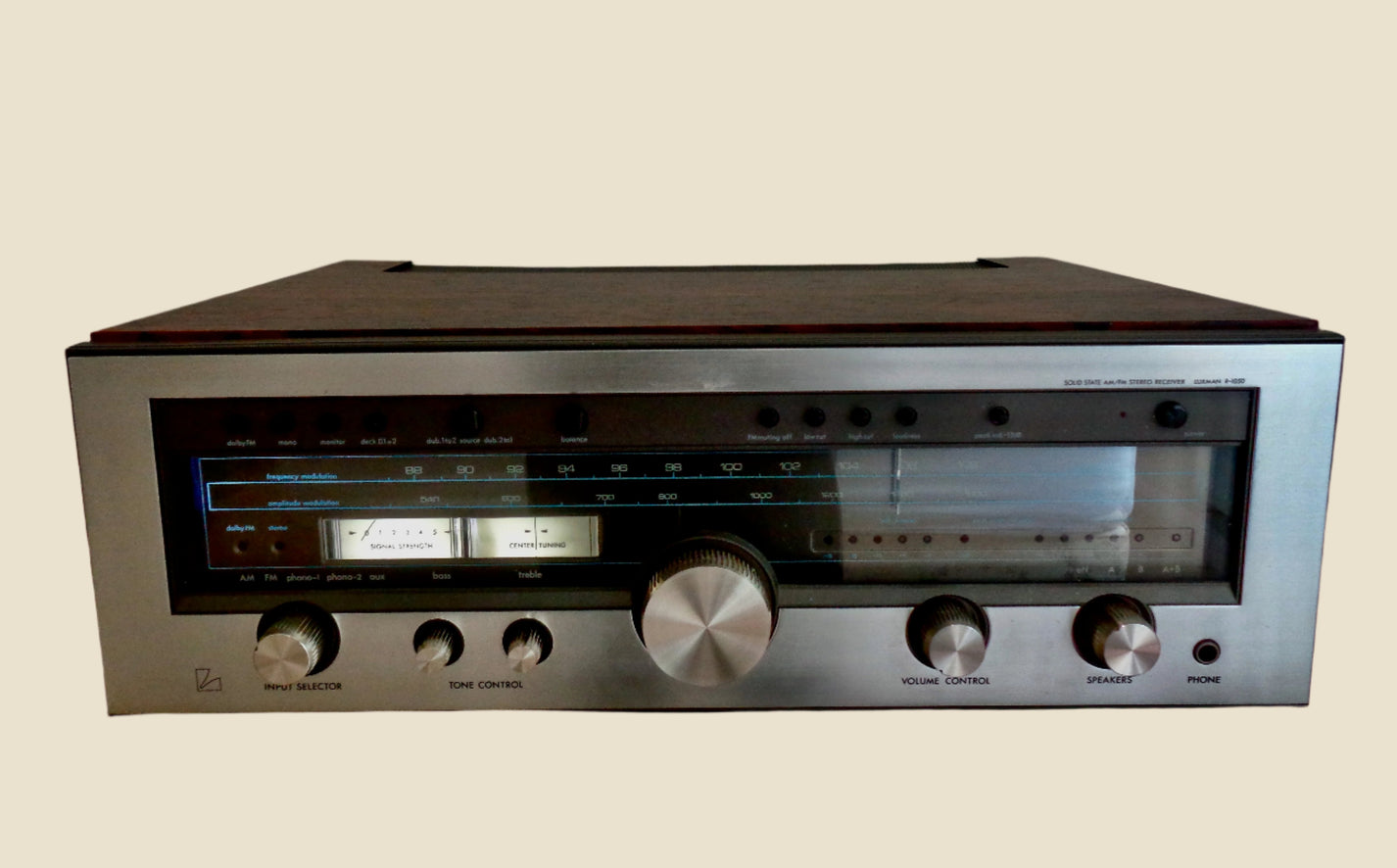 1970s Luxman R-1050 AM/FM Stereo High Fidelity Receiver – Mullard ...