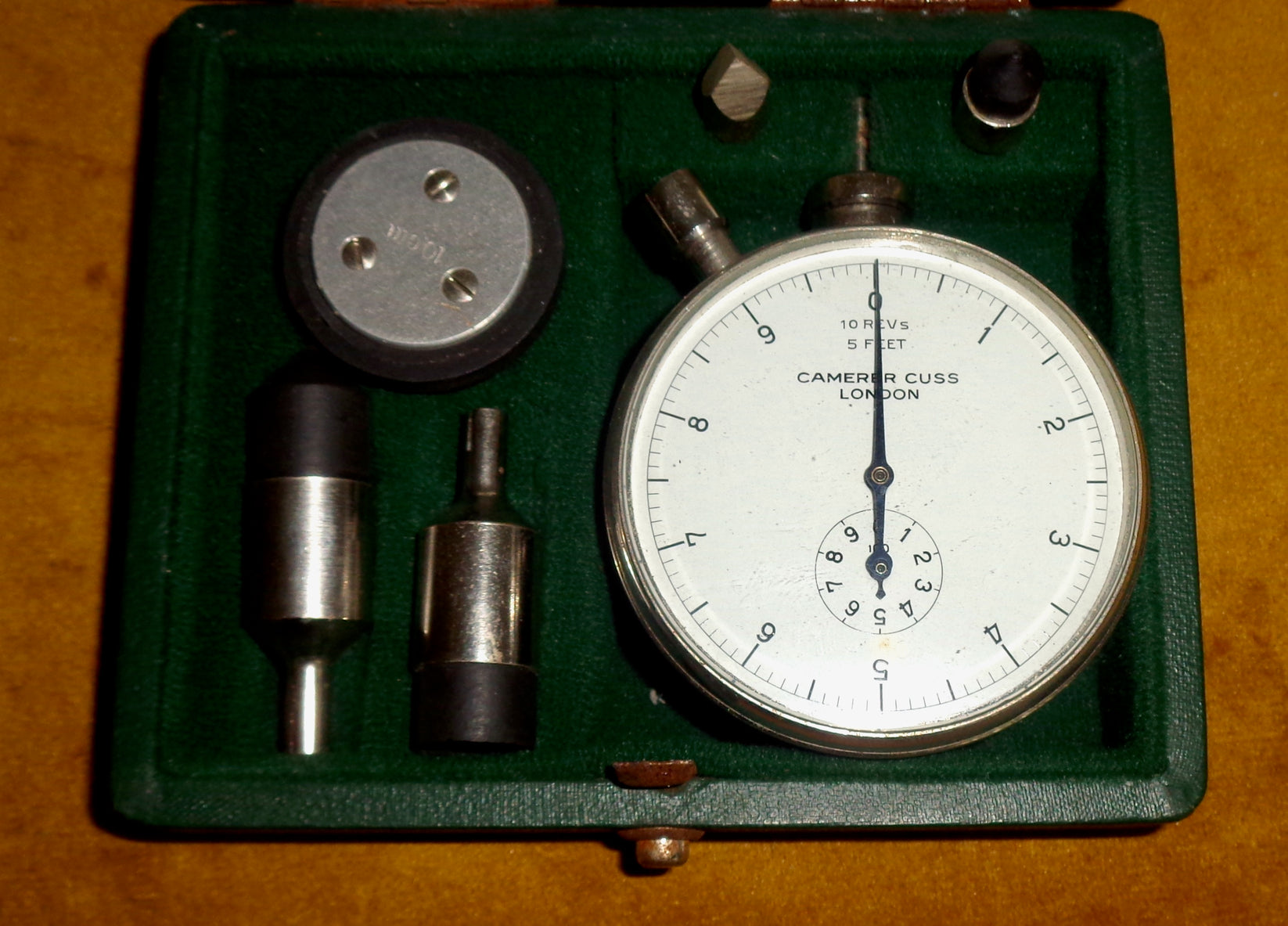 Vintage Camerer Cuss Of London Machine Speed Indicator / Tachometer ...